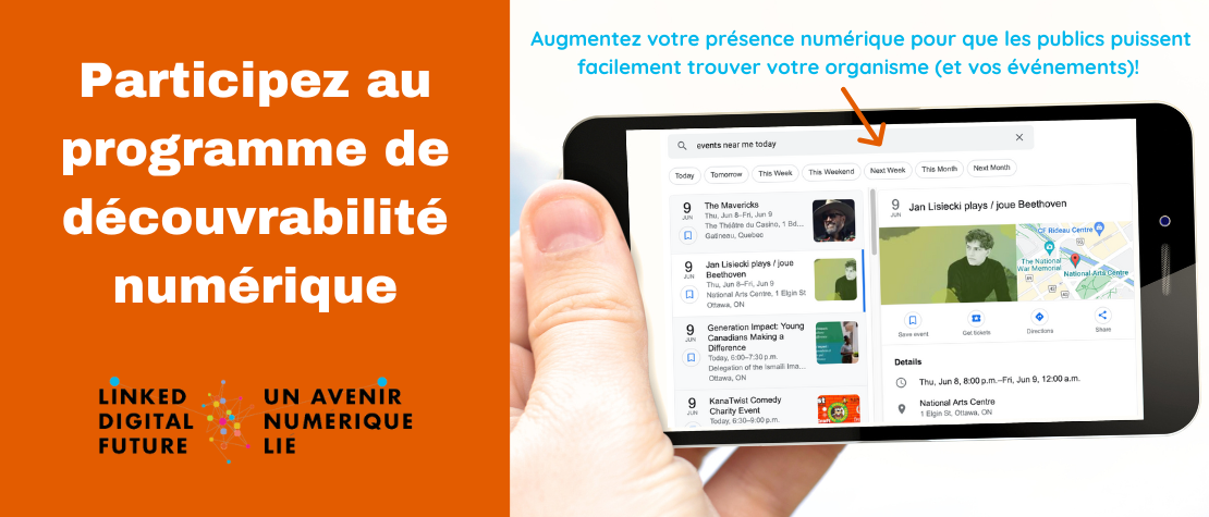 Invitation à participer au programme de découvrabilité numérique 2023 ...